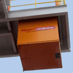 Offshore evacuation escape chutes